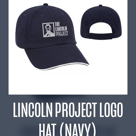 Accessories | Lincoln Project Logo Adjustable Hat Velcro | Poshmark